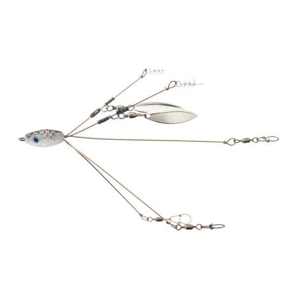 Hog Farmer Tactical Bassin Micro Flex Rig 2 Blade – Hammonds Fishing