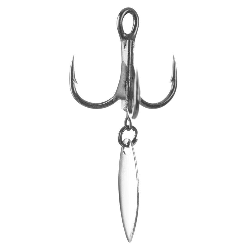 VMC Bladed Hybrid Treble Short 1X Hook 2pk